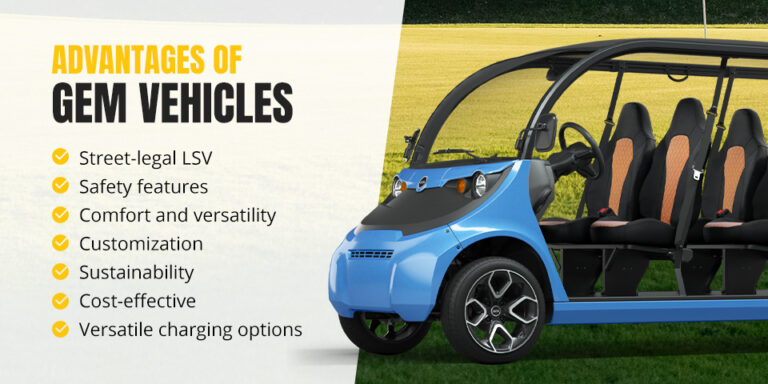 Gem Low Speed Vehicles vs. Golf Carts | Burns Equipment